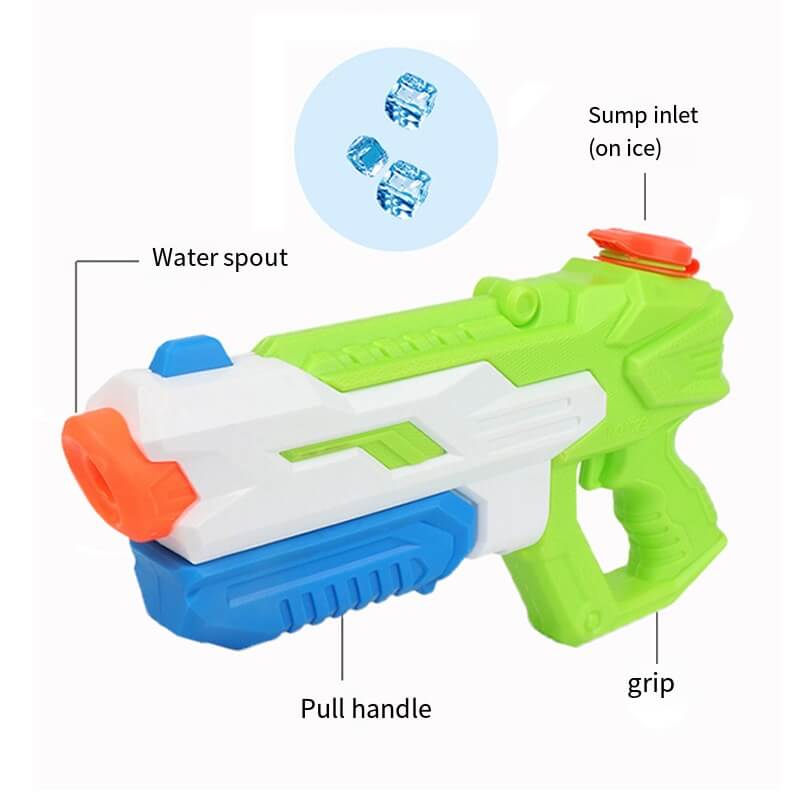 1028 Water Blaster Pump Spray Blasting Gun Toy 600ml Capacity – Biu Blaster