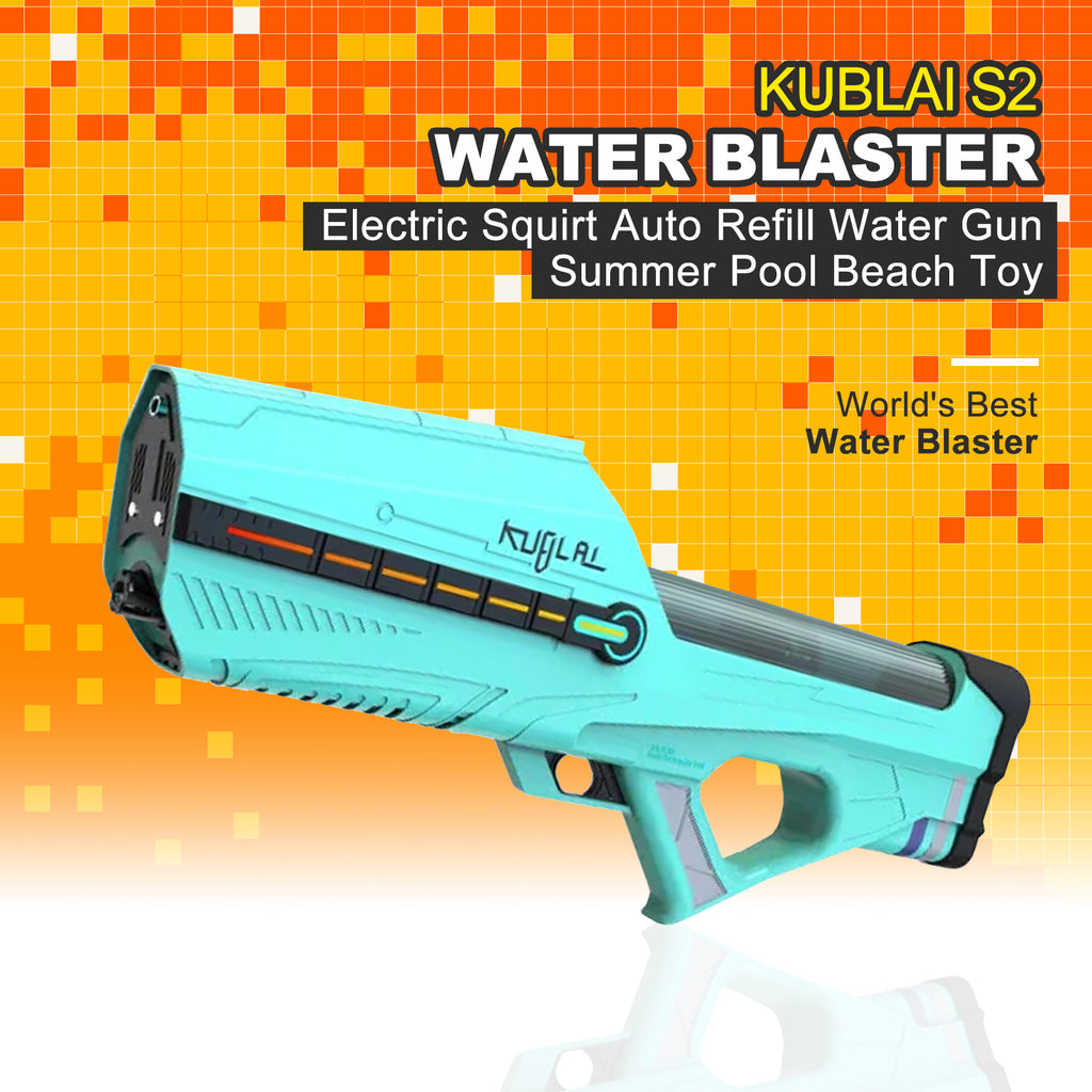 Kublai S2 Electric Squirt Auto Refill Water Gun Summer Pool Beach Toy ...