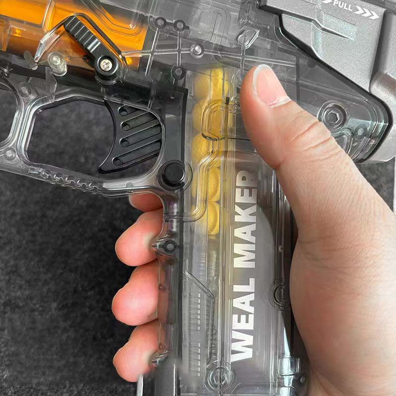 Ice Blast Manual Transparent Foam Ball Blaster – Biu Blaster