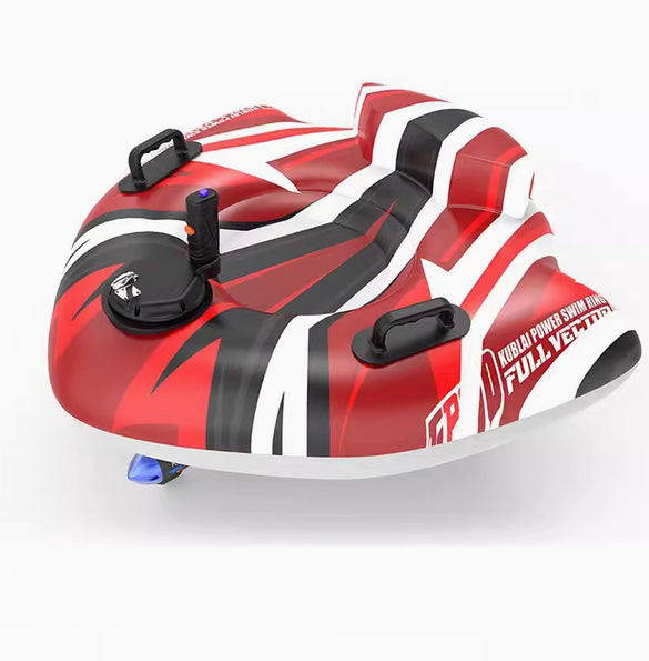 Kublai S3 Electric Inflatable AquaMotive Lounge Water Float With Squir ...