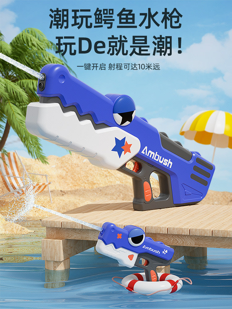 Crocodile Water blaster Automatic Electric Water blaster Toy – Biu Blaster