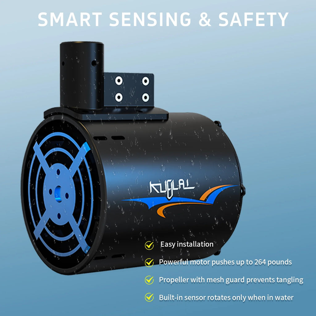 Motorized Inflatable Boat Summer Pool Beach Toy – Biu Blaster