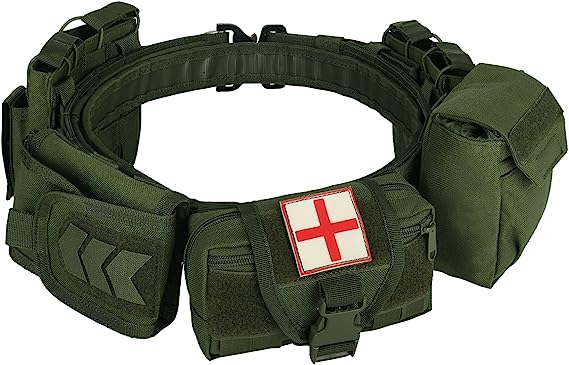 7 in 1 Tactical Belt Law Enforcement Police Utility Duty Belt – Biu Blaster