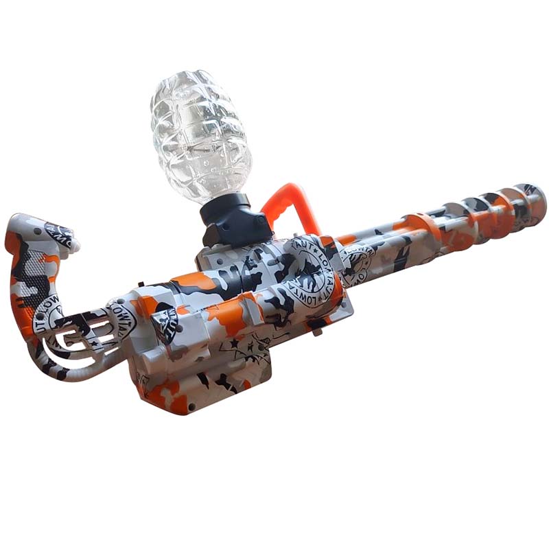 Electric Graffiti Handheld Hopper-Fed Gatling Gel Ball Blaster – Biu ...