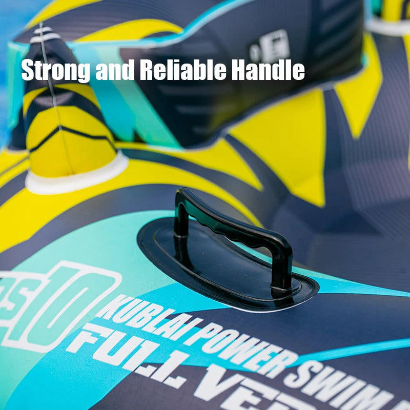 Kublai S3 Electric Inflatable AquaMotive Lounge Water Float With Squir ...