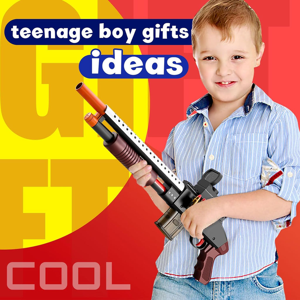 Shell ejecting Soft Bullet Ball Pellet blaster Realistic Bolt Action D ...