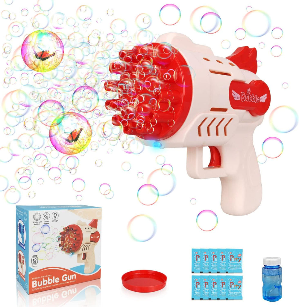 Mini Gatling Bubble Blaster Machine Automatic Bubble Maker Black/Gold ...