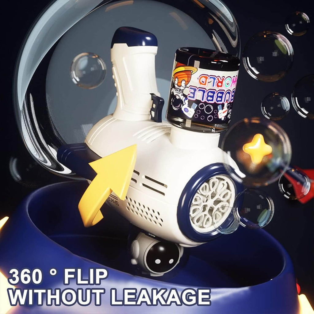 10 Holes Astronaut Electric Space Bubble Gun Blower wtih Rechargeable ...