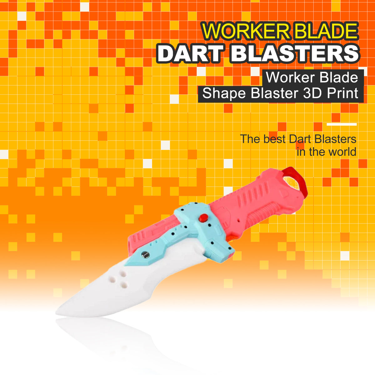 Worker Blade Shape Blaster 3D Print – Biu Blaster