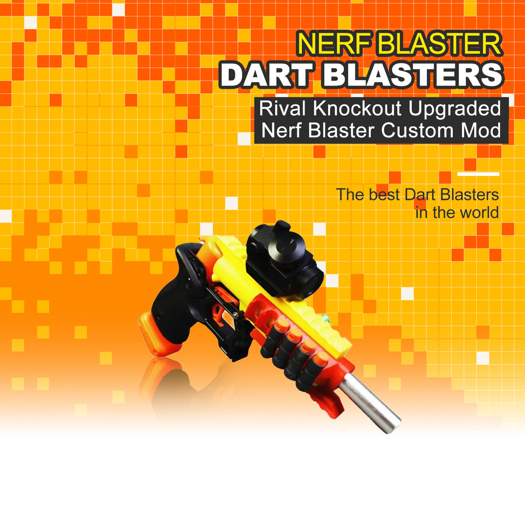 Rival Knockout Upgraded Nerf Blaster Custom Mod – Biu Blaster