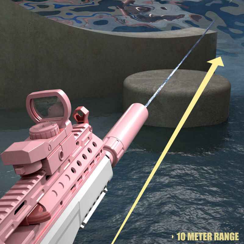 Electric High Speed Drum Fed QBZ-95 Water Blaster Toy Gun – Biu Blaster