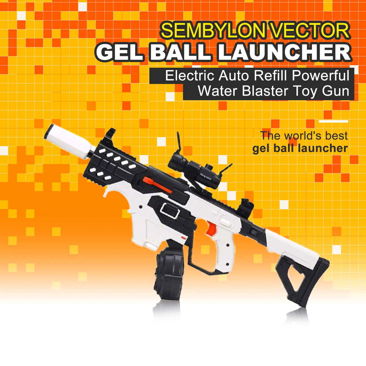 Sembylon Vector Electric Gel Ball Blaster – Biu Blaster