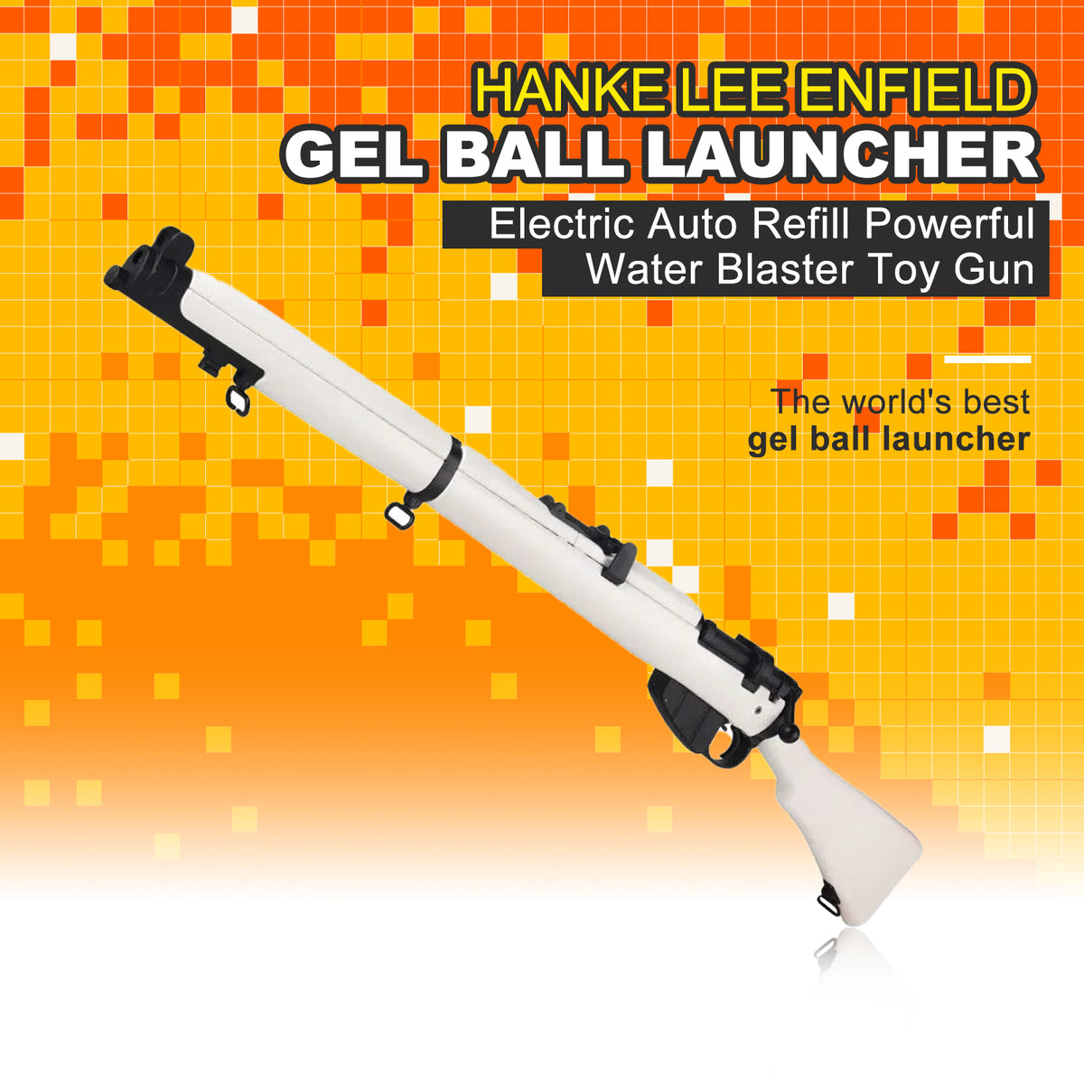Hanke Lee Enfield Manual Shell Ejecting Gel Ball Blaster – Biu Blaster