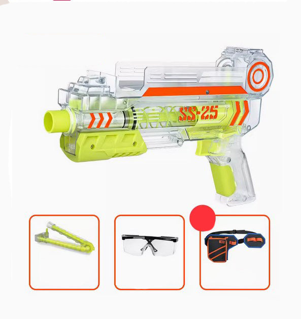 SS-25 Manual Pump Action Foam Ball Pistol Blaster – Biu Blaster