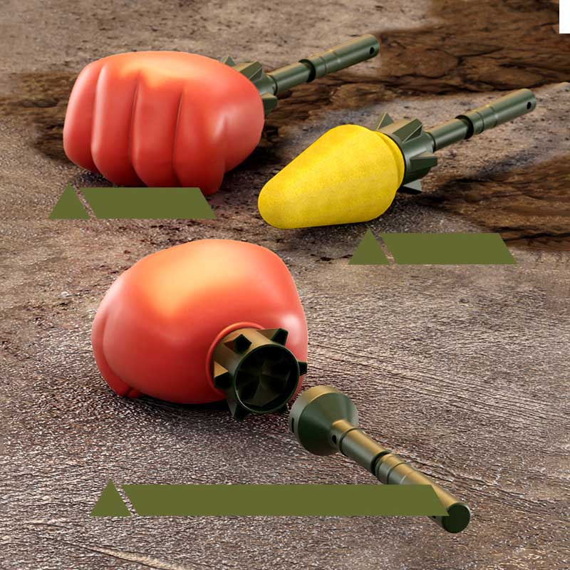 RPG Kids Toy Fist Rocket Launcher Blaster – Biu Blaster