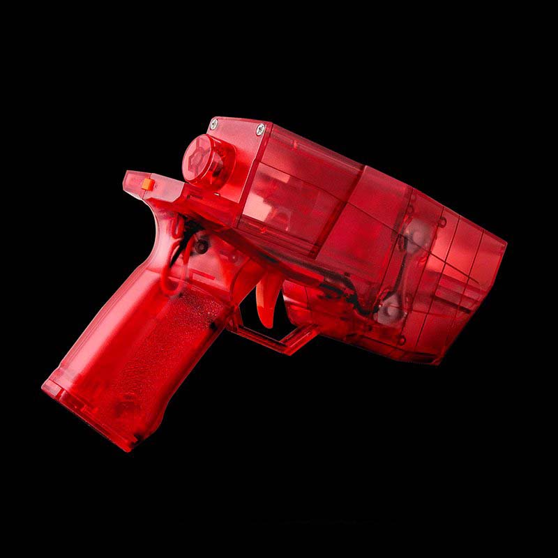 Worker Limited Edition Transparent Red Hurricane Blaster – Biu Blaster
