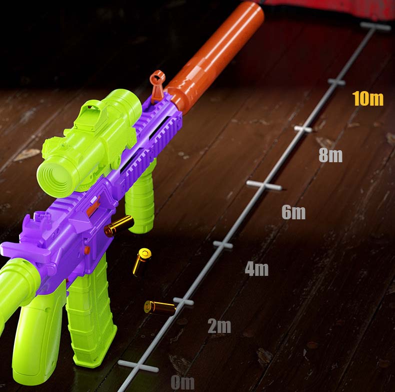 Carrot M416 Shell Ejecting Soft Bullet Dart Blaster – Biu Blaster