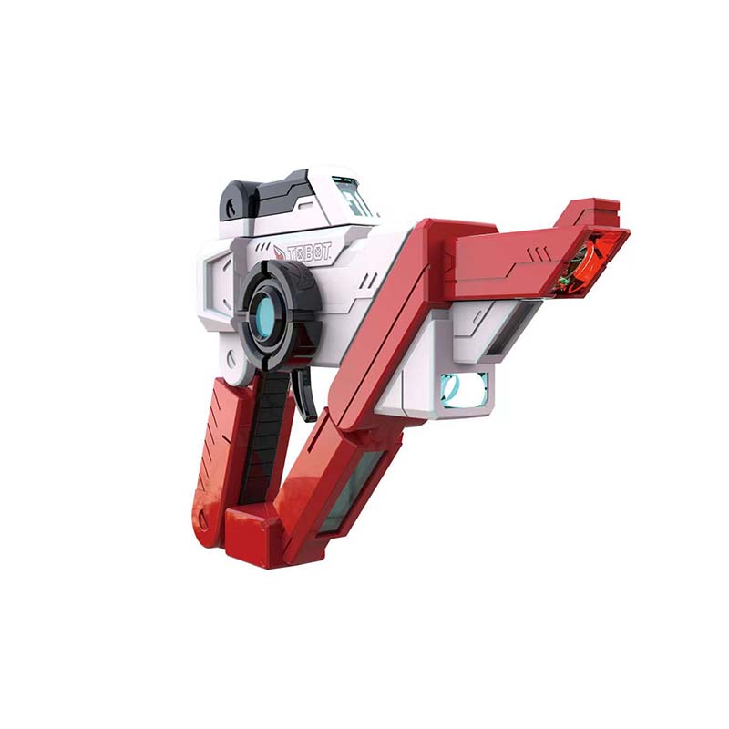 Tobot Galaxy Detectives Manual Foam Dart Toy Gun with Light & Sound ...