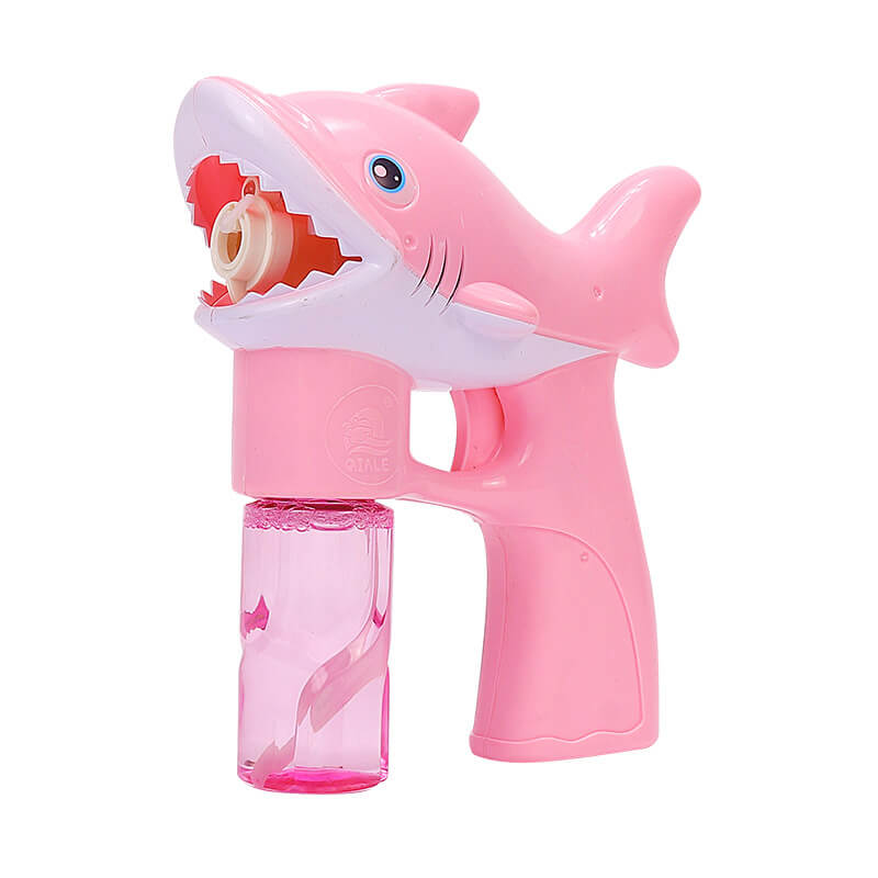 Electric Leak Proof Shark Bubble Blaster Sound Light Blower Toy – Biu ...