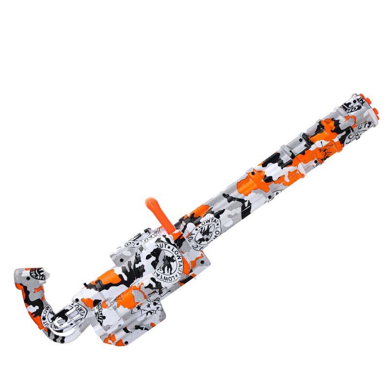 Electric Graffiti Handheld Hopper-Fed Gatling Gel Ball Blaster – Biu ...