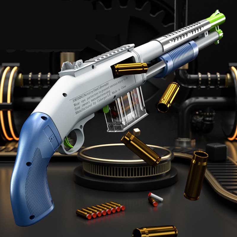 Handi Manual Pump Action Shell Ejecting Dart Blaster – Biu Blaster