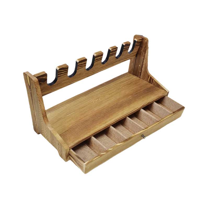 Toy Blaster Multifunctional Drawer Wooden Display Stand – Biu Blaster
