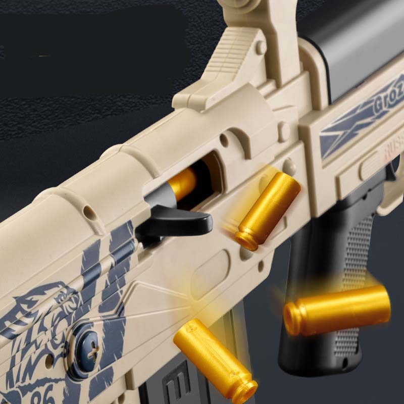 Groza Manual Shell Ejecting Mag-Fed Foam Dart Blaster – Biu Blaster