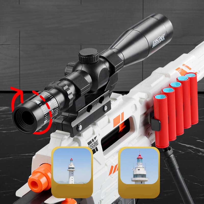 XH AWM Mag-Fed Shell Eject Modular Foam Blaster – Biu Blaster