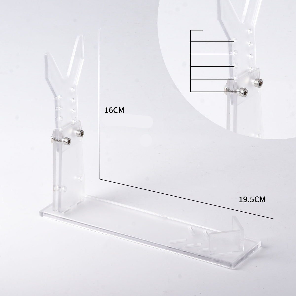 Acrylic Transparent Adjustable Pistol Toys Display Stand – Biu Blaster