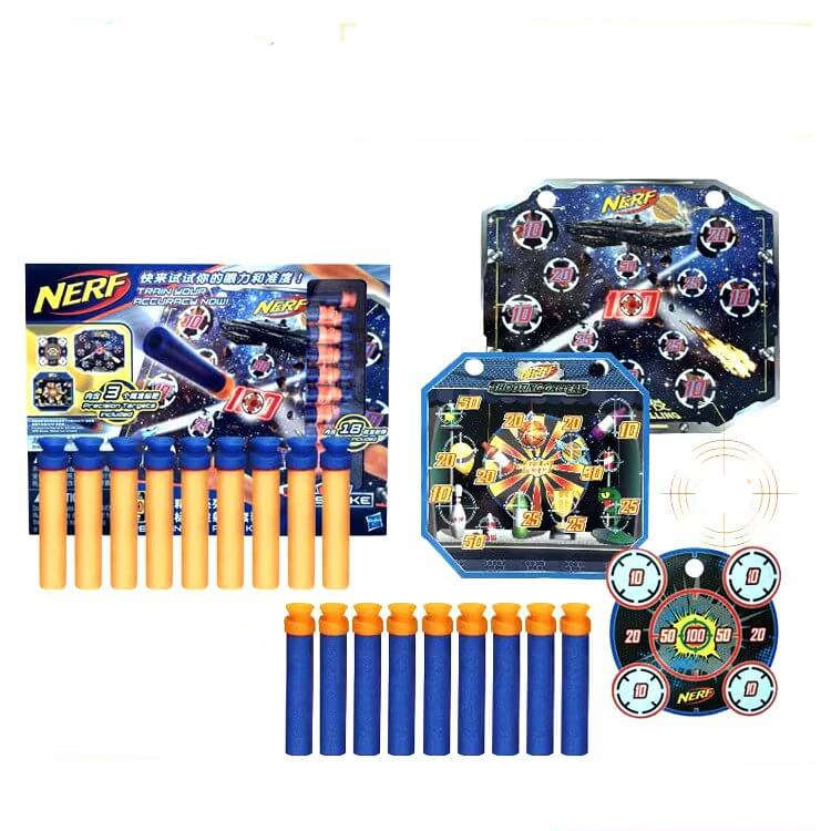 Nerf N-Strike Precision Fire Play Shooting Target Kit – Biu Blaster