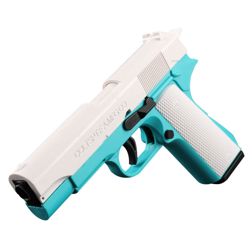 1911 Semi Auto Shell Eject Soft Bullet Dart Blaster – Biu Blaster