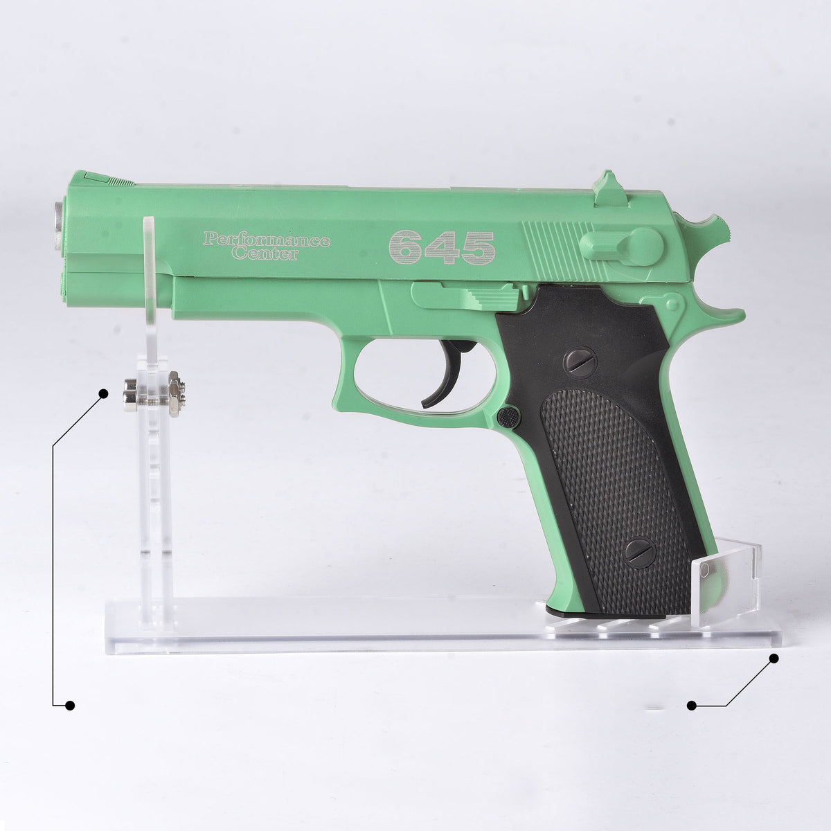 Acrylic Transparent Adjustable Pistol Toys Display Stand – Biu Blaster