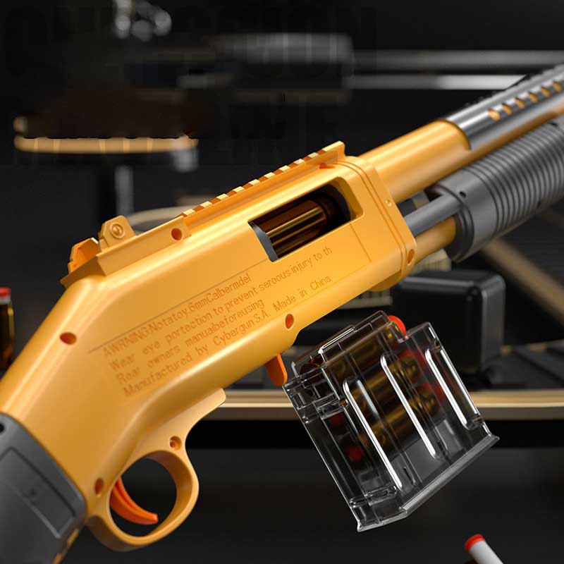 Handi Manual Pump Action Shell Ejecting Dart Blaster – Biu Blaster