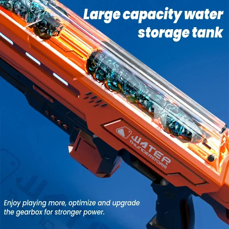 Summer Adult Fully Automatic Electric Water blaster Toy, Large Capacit ...