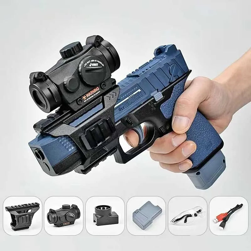 JF Hopper-Fed Electric Full Auto Gel Blaster – Biu Blaster