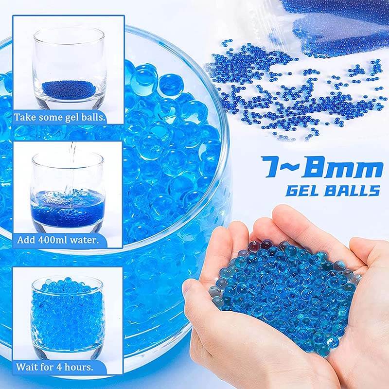 Biu Blaster RS99-17 Electric Blowback Gel Ball Blaster - Blue
