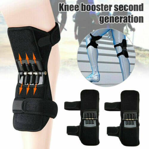 Power Knee Support Pads Joint Protection Spring Knee Booster – Biu Blaster