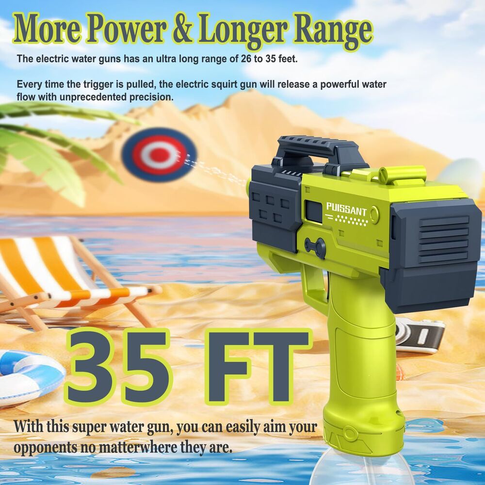 Electric Water blaster for Adults & KidsAutomatic Water blaster Up to ...