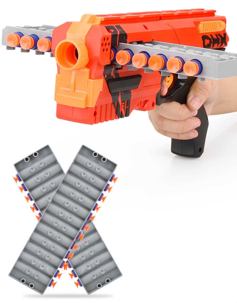 Horizontal Clip Fed Manual Foam Dart Blaster – Biu Blaster