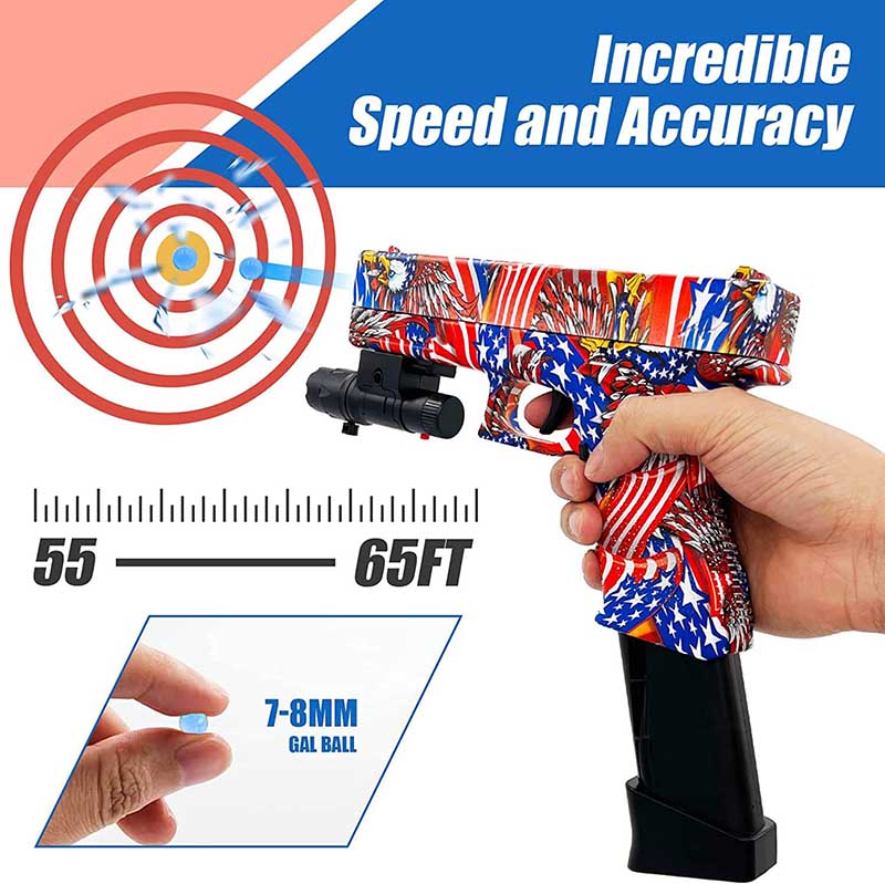 Graffiti Electric Splatter Ball STD Gel Blaster Automatic with Drum ...