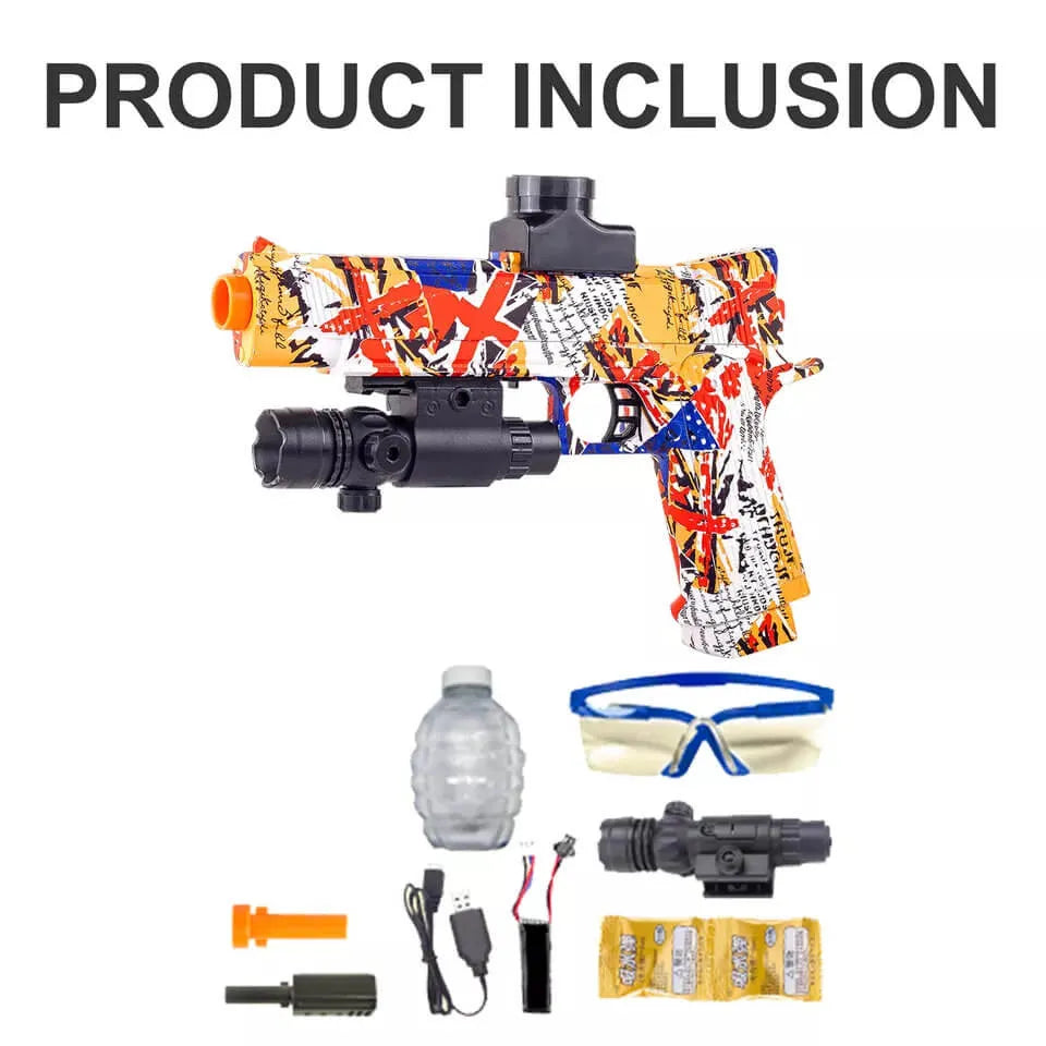 Hopper Fed Electric Auto Full Gel Ball Blaster – Biu Blaster