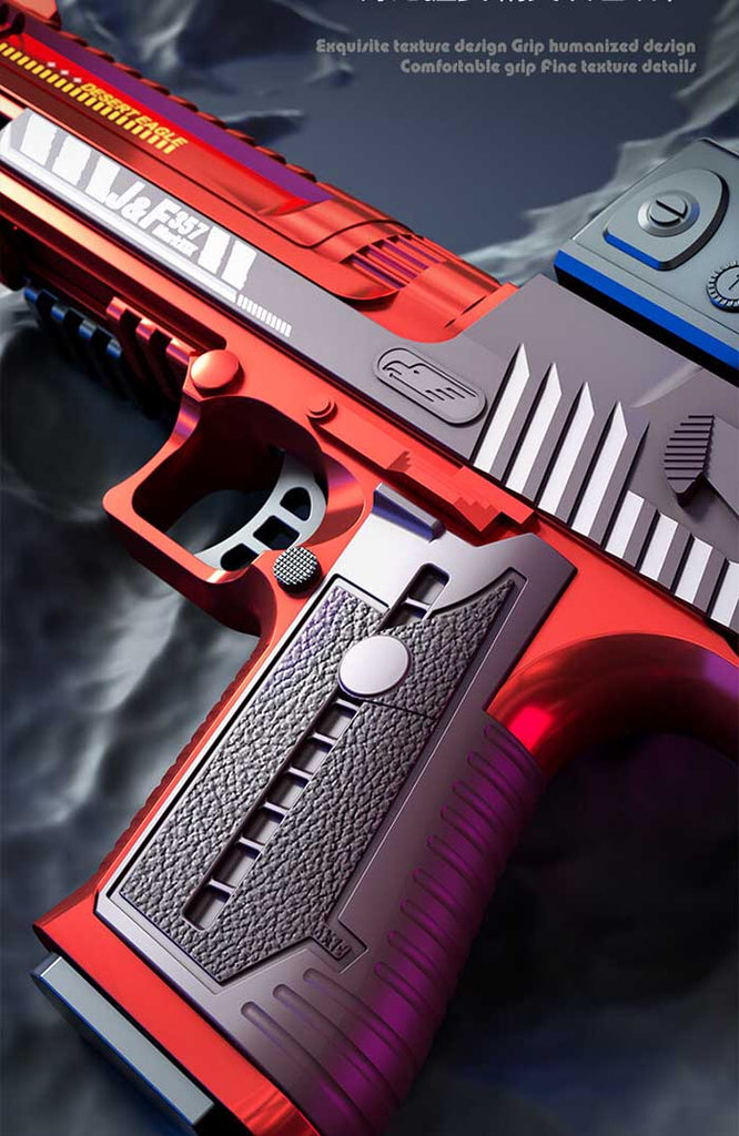 JF Desert Eagle Toy Gun Electric Foam Disc Blaster – Biu Blaster