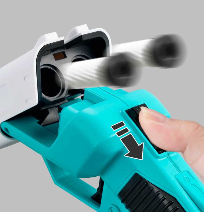 Lehui S686 Double Barrel Shell Ejecting Foam Dart Blaster – Biu Blaster