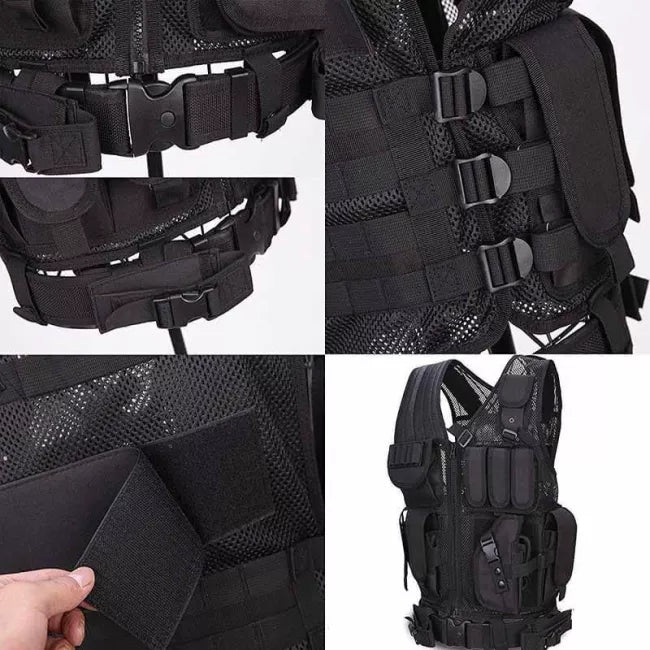 Multi-Pocket SWAT Tactical Vest – Biu Blaster